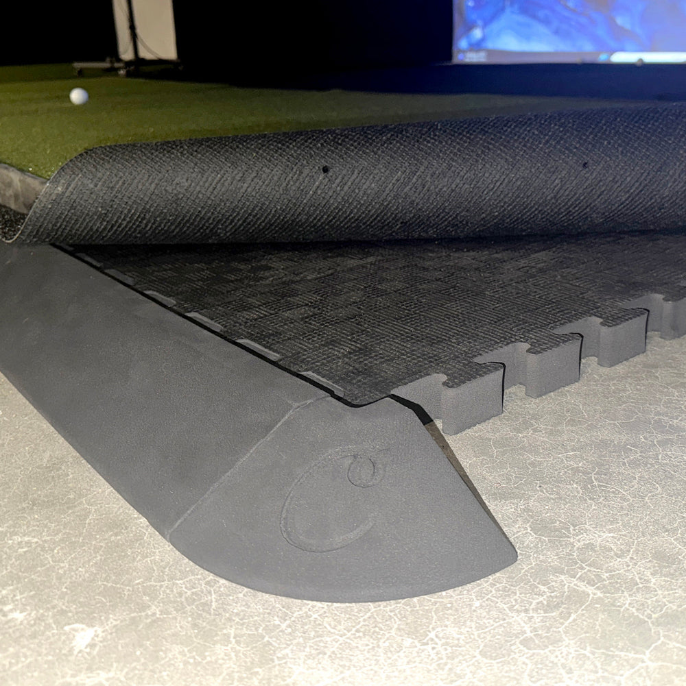 Carl’s Golf Room Floor Tile System | Modular Foam Flooring with Edging ...
